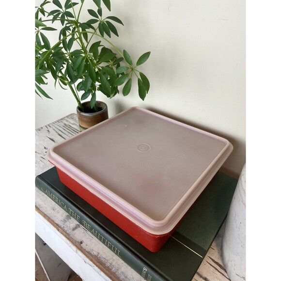 Tupperware | Accents | Tupperware Square Snack Container Storage 5419 ...